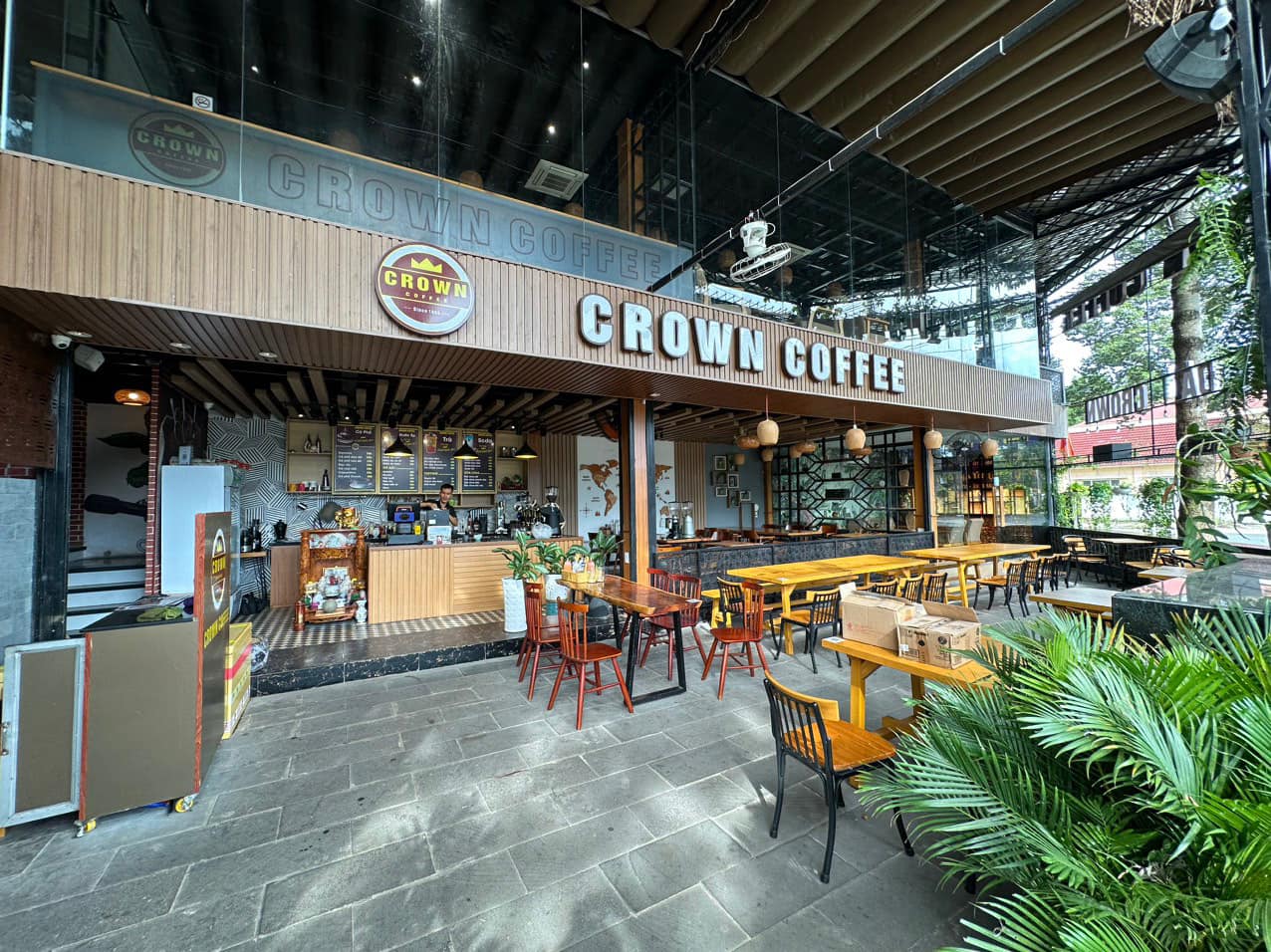 Nhật ký lắp máy #101: CROWN COFFEE | Showroom Thời Đại Coffee| Máy pha ...